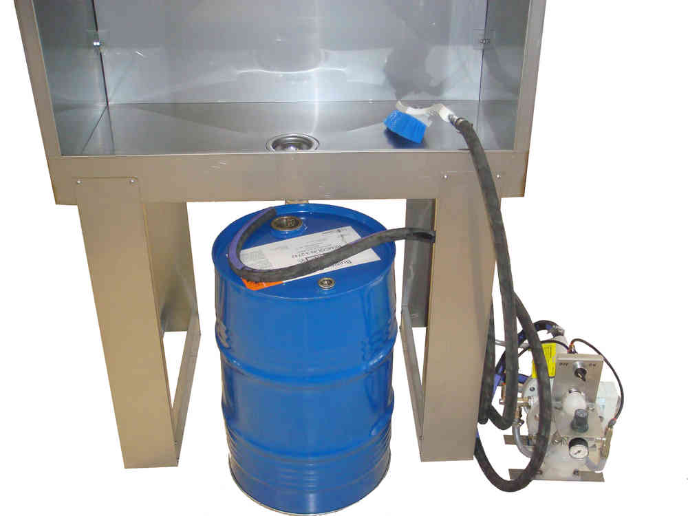 Screen priting washing tank
