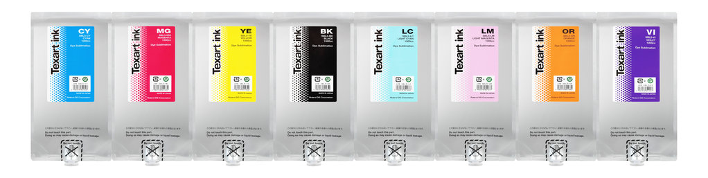 Dye sub ink roland texart