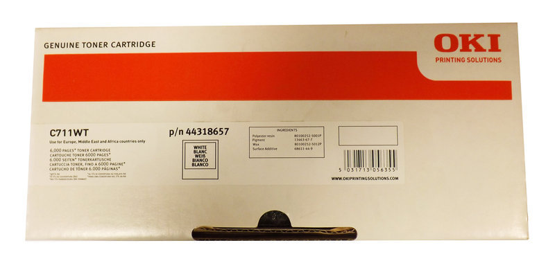 Toner cartridge Oki C711WT - A.BUISINE