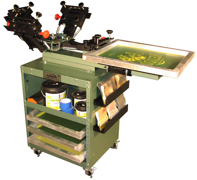 Screen priniting press V1000 by Vastex