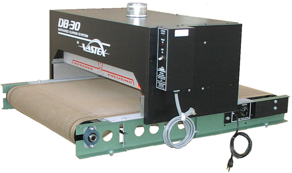 Tunnel de séchage de sérigraphie textile Vastex DB30