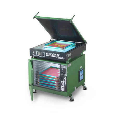 Drying cabinet for screen printing Vastex