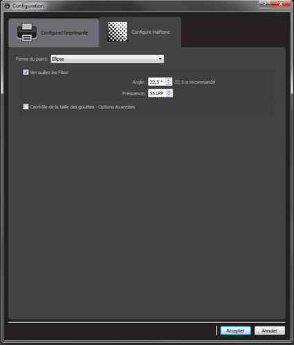 Screen printing software AccuRIP