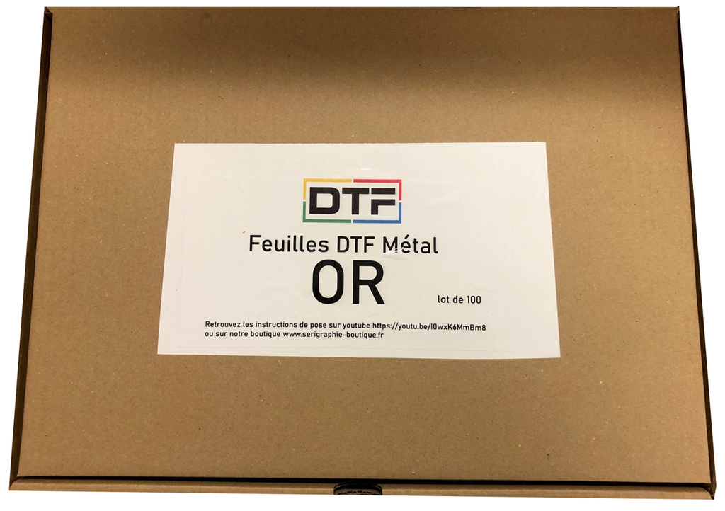 Feuilles DTF Métal - A.BUISINE