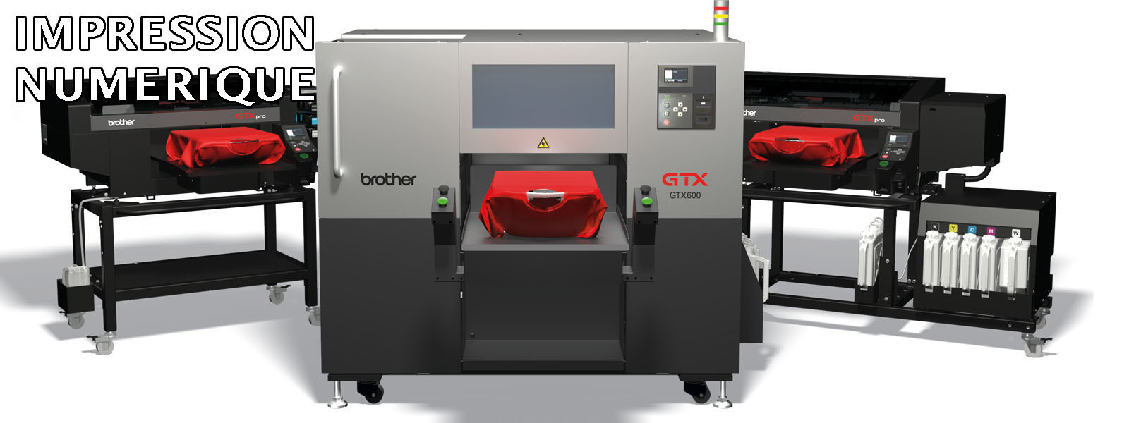 Machines et fournitures de sérigraphie et impression numérique